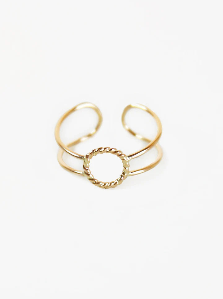 Lasso Ring – Honey and Suede