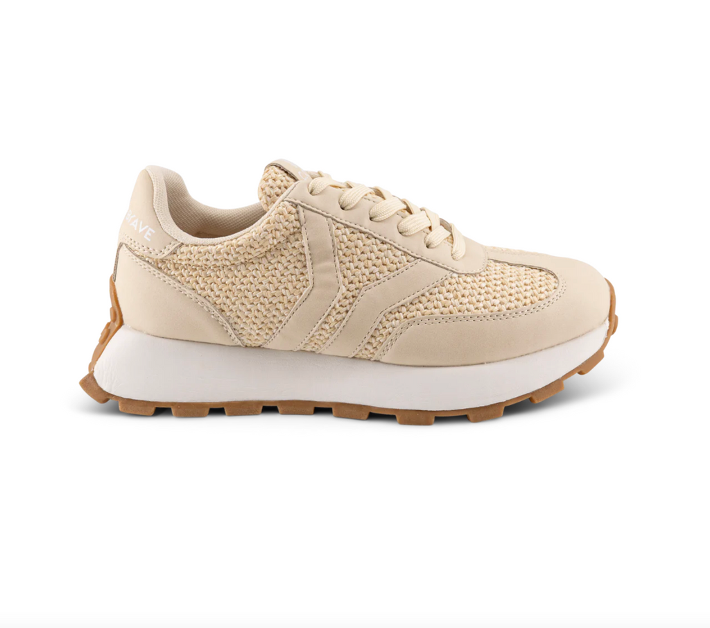Hope Sneaker in Ecru – Honey and Suede